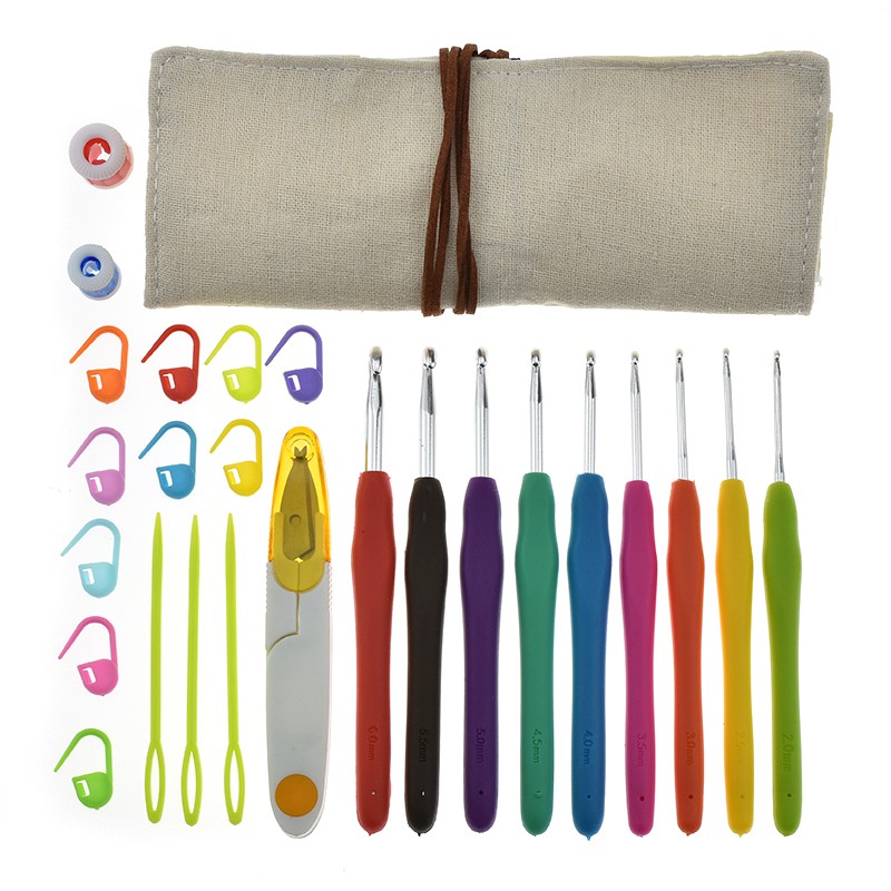 Jual ANEKA - Hakpen (Alat / Jarum Rajut) ANK Vintage Crochet Hook ...