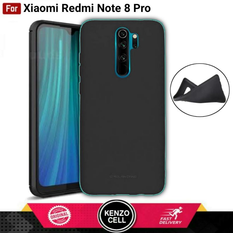 Jual Casing Xiaomi Redmi Note 8 Pro - Case Softcase Black Matte Slim ...