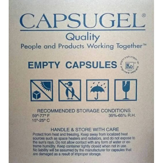 Jual Capsugel Kapsul Kosong 00 Transparan Ukuran 00 Natural Cangkang Kapsul | Shopee Indonesia