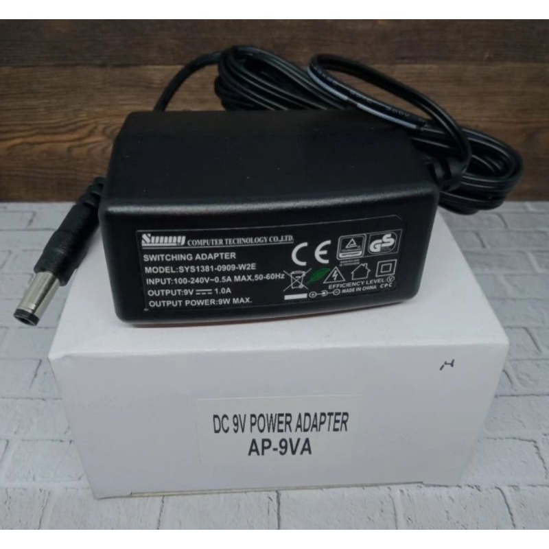 Jual DC Adaptor 9 Volt untuk produk Lutron | Shopee Indonesia