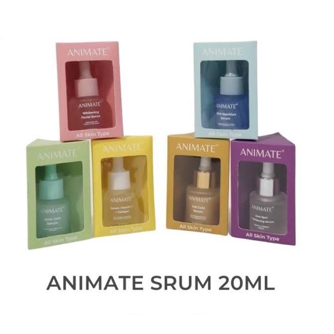 Jual Animate Serum Facial Essence Cream - Acne Darksport Vit C | Shopee ...