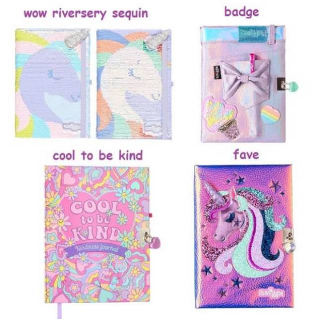 Jual NOTEBOOK SMIGGLE SWEET MAGIC A5 LOCKABLE | Shopee Indonesia