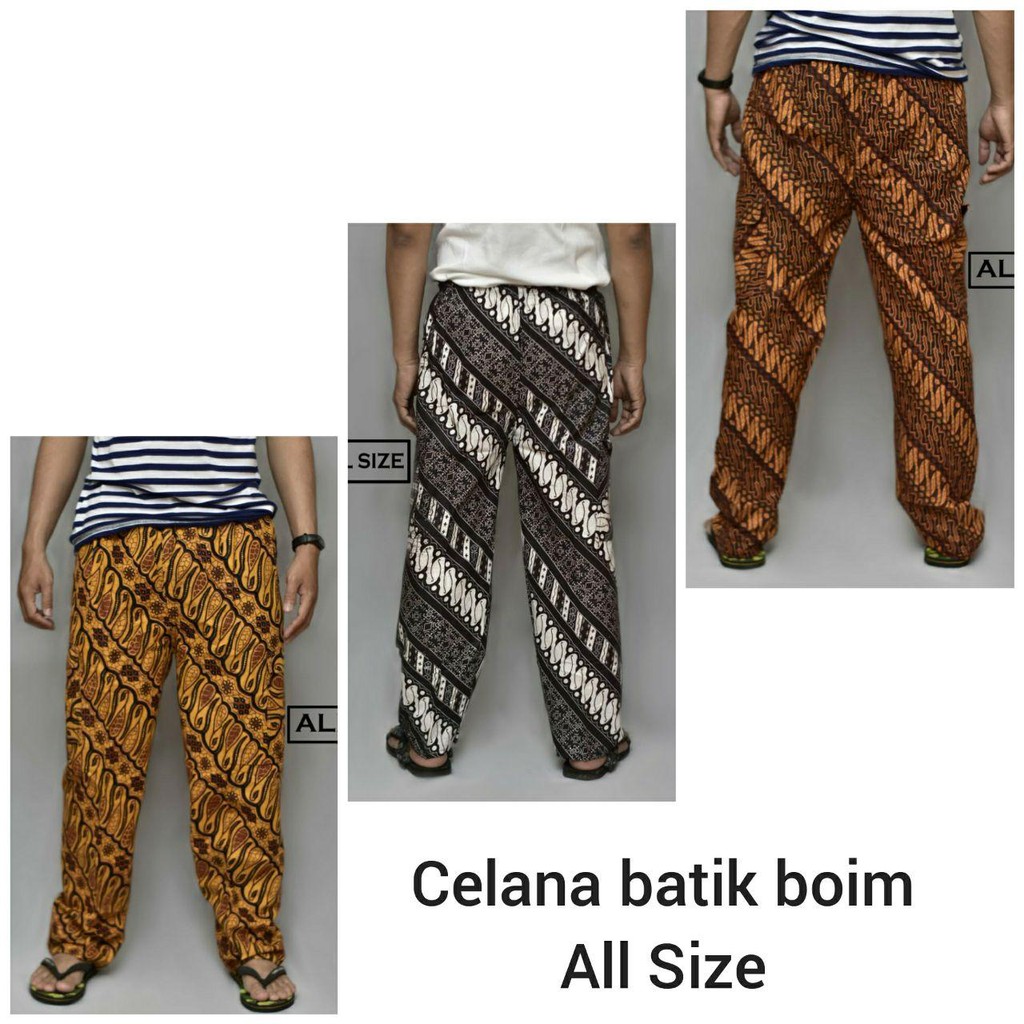 Jual Celana Batik Boim Betawi Celana Jadul Tradisional Santai Dewasa ...