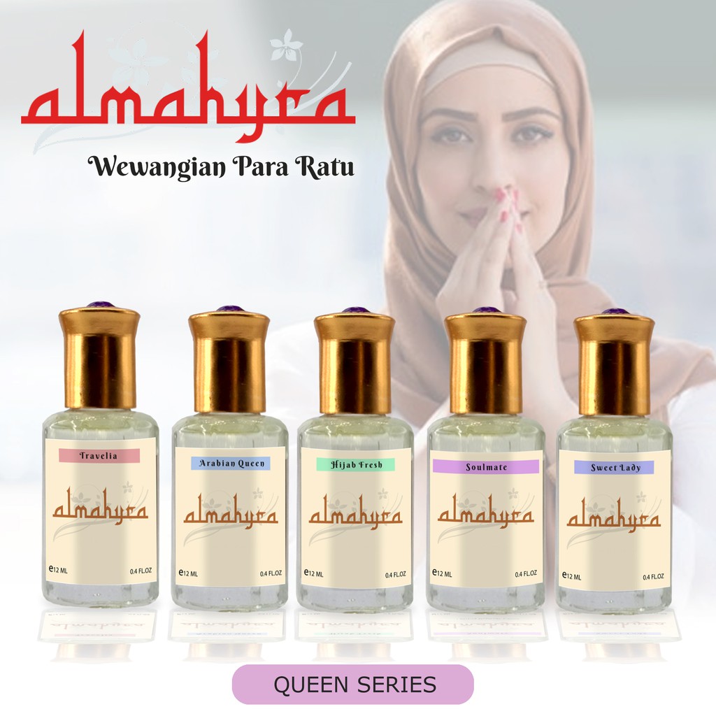 Jual Almahyra Parfum Queen Series Import Arabian Original Ukuran 12 ml | Shopee Indonesia