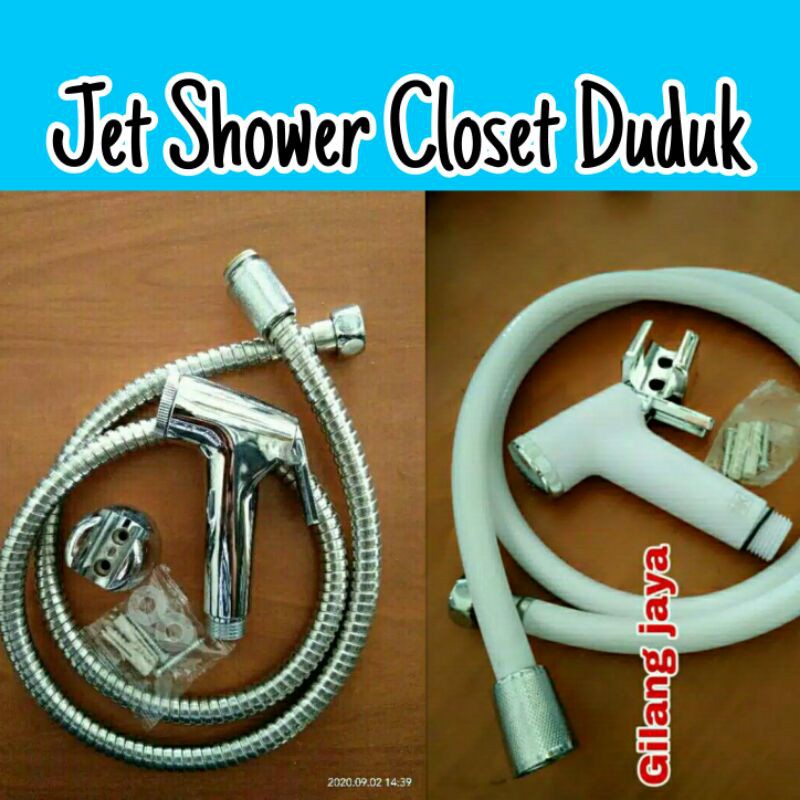 Jual Jet Shower closet duduk /alat semprotan WC duduk /Alat semprot ...