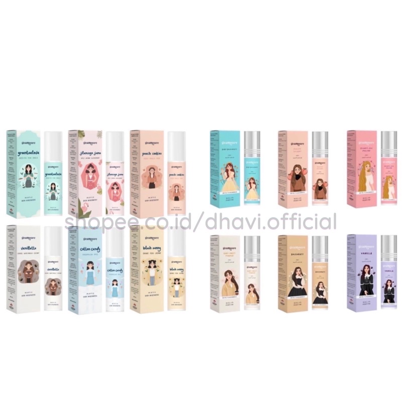 Jual GEAMOORE Parfum Roll On Spray Inspired Perfume Vanilla Addicted ...