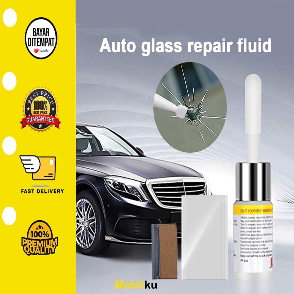 Jual [BISA COD] Lem Kaca Mobil Anti Retak Windshield Repair Kit Mobil ...