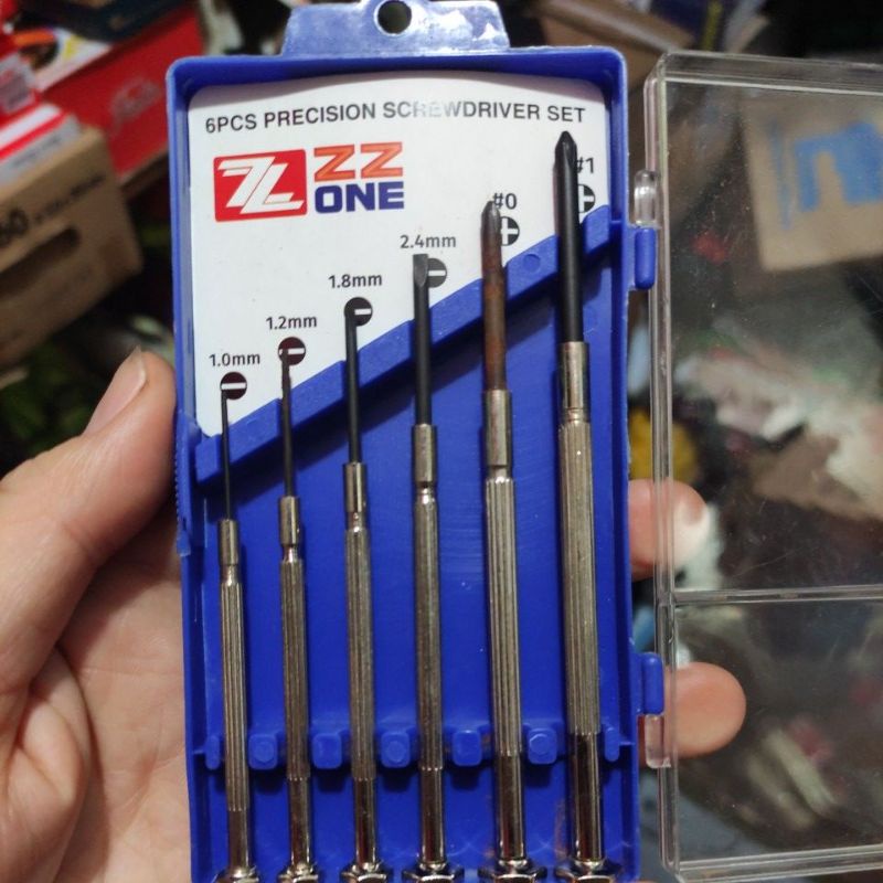 Jual obeng jam 6pc/obeng mini set 6pc | Shopee Indonesia