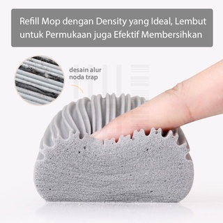 Jual HUGO Refill Kain Alat Pel Lantai Spons Ultra Mop Spongy - Pel ...