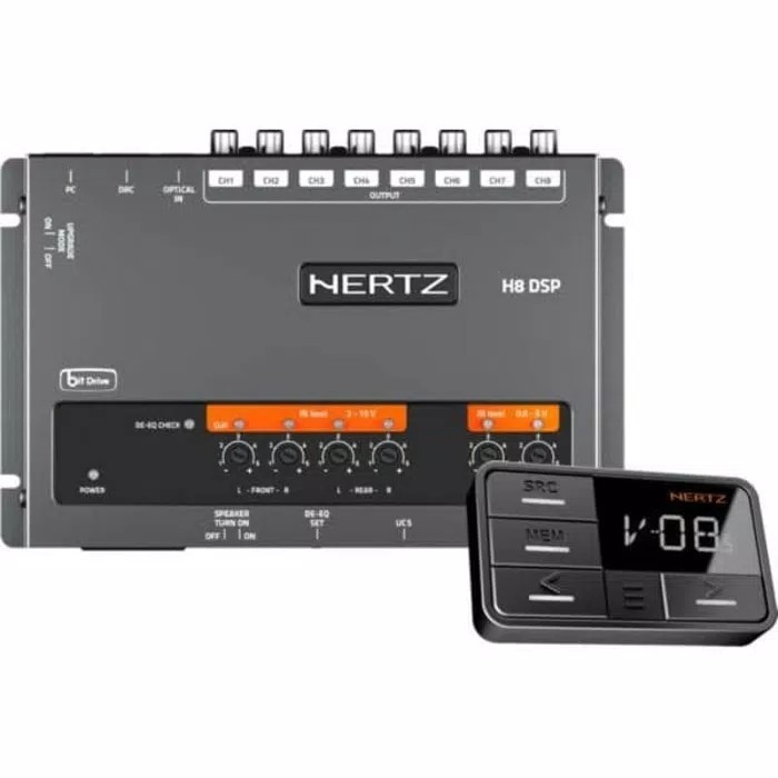 Jual Terviral !! Hertz H8 DSP car audio processor 8 - Channel + DRC ...