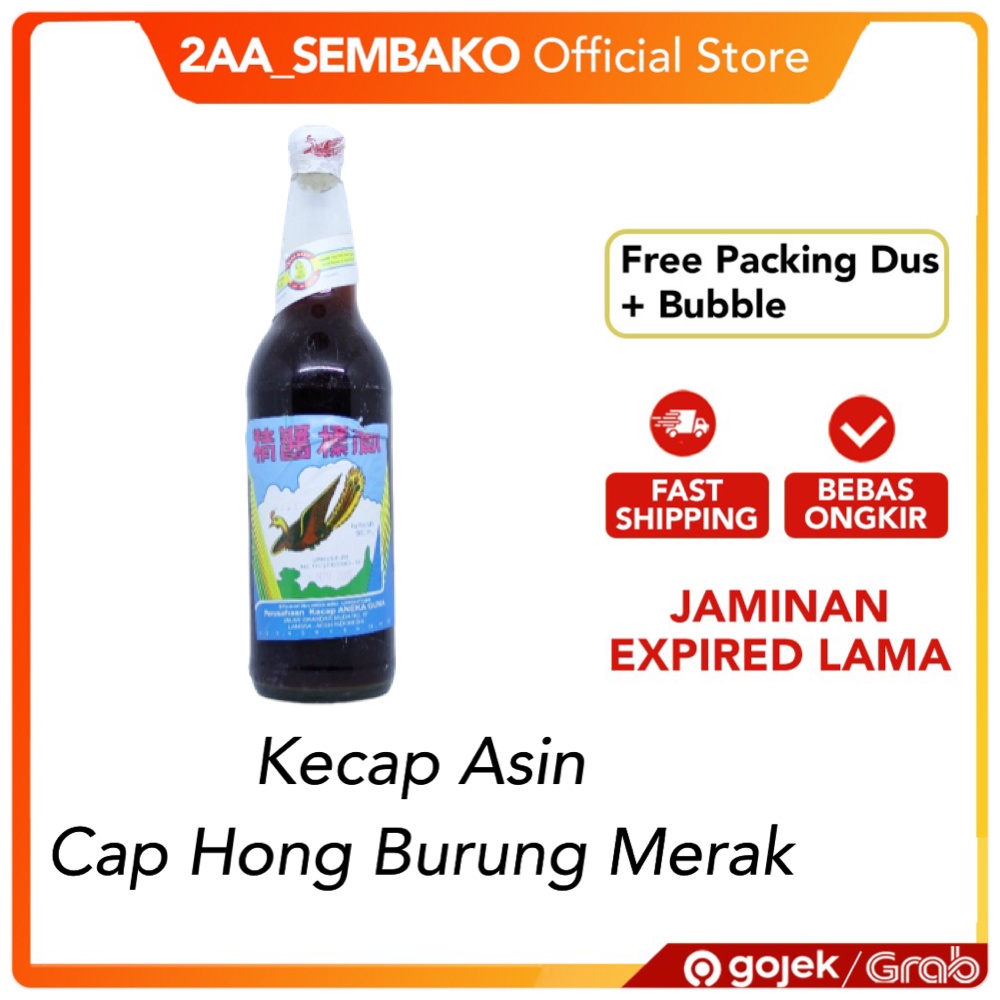 Jual Kecap Asin Cap Hong Burung Merak Langsa Aceh 600 ML | Shopee Indonesia