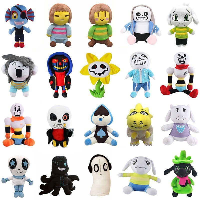 Jual Boneka Undertale Papyrus Boneka Papyrus Asriel Toriel Temmie 20 ...