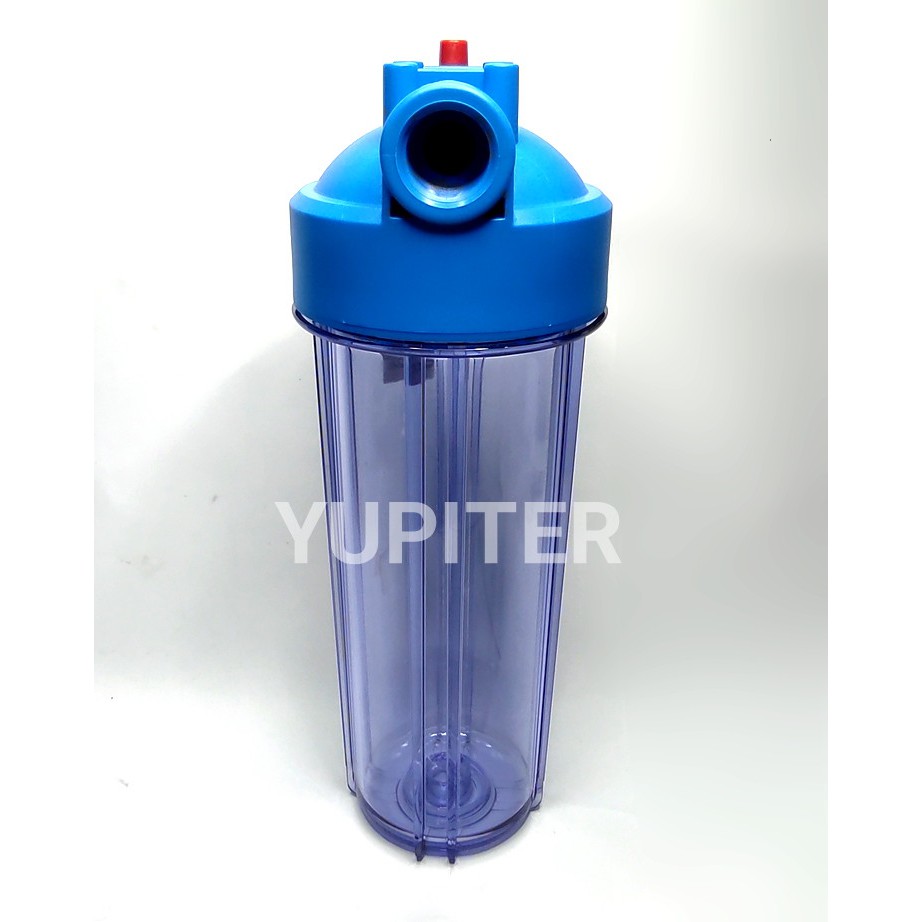 Jual 10 Inch Drat 3/4 Filter Housing Made By Taiwan - Blue Sump/Clear ...