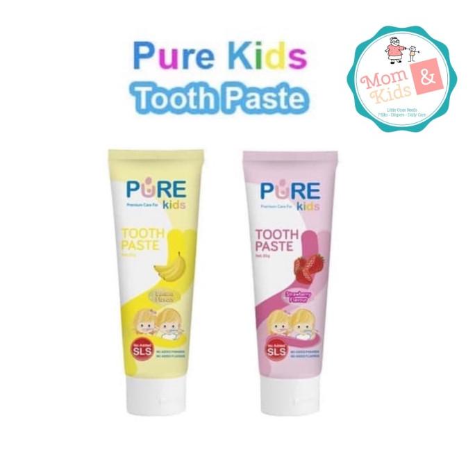 Jual Pure Kids Toothpaste 50 gr Pasta Gigi Anak | Shopee Indonesia