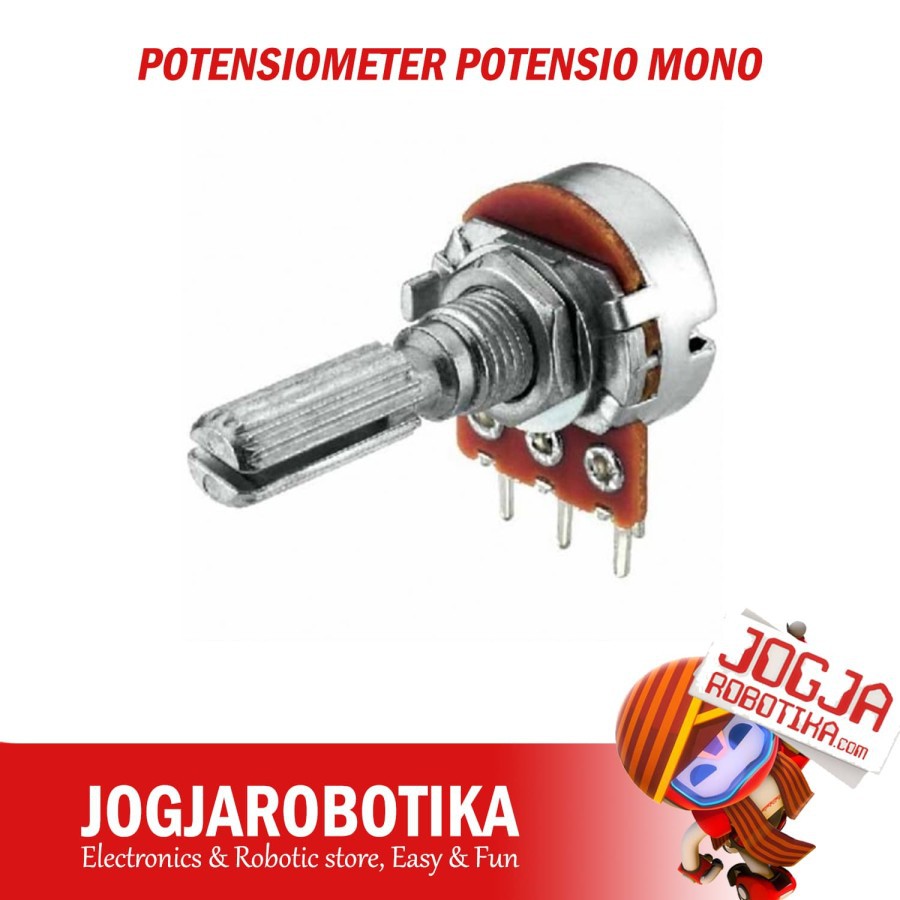 Jual Potensiometer Potensio Mono 10k Ohm | Shopee Indonesia