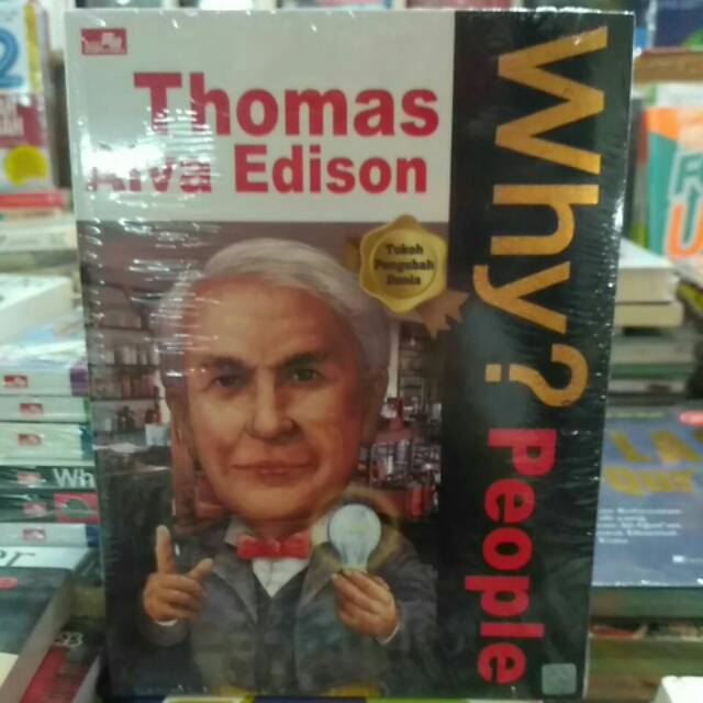 Jual Why? People. Thomas Alva Edison (Original) | Shopee Indonesia