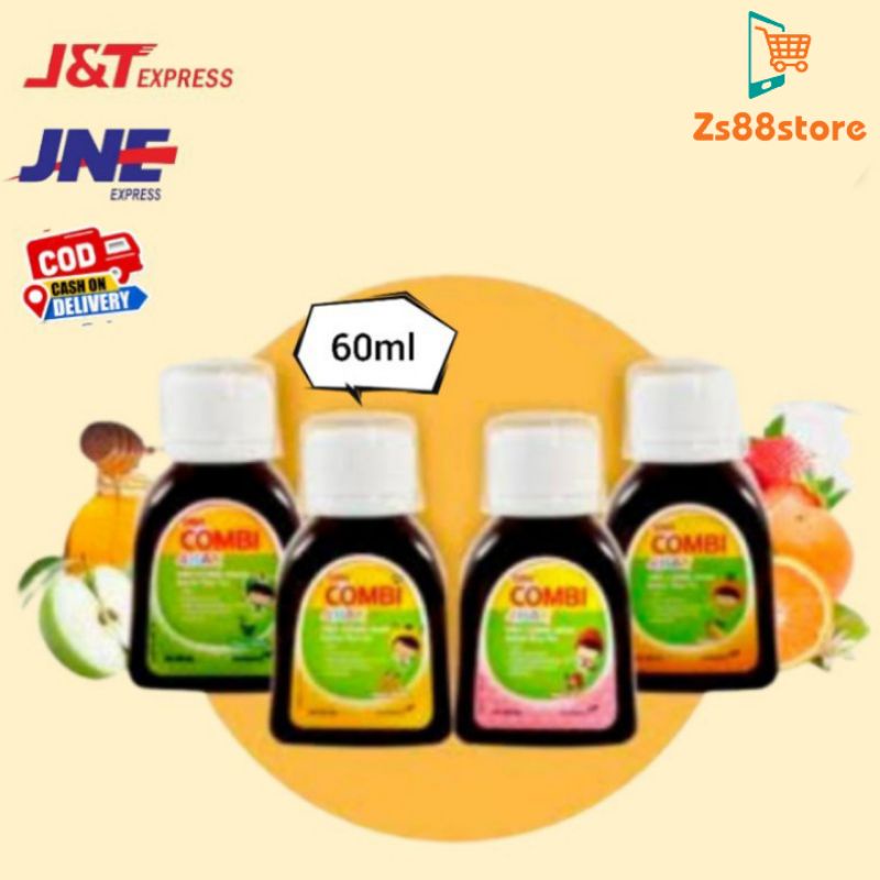 Jual OBH COMBI Anak Batuk Plus Flu Syrup All Variant @ 60mL | Shopee ...