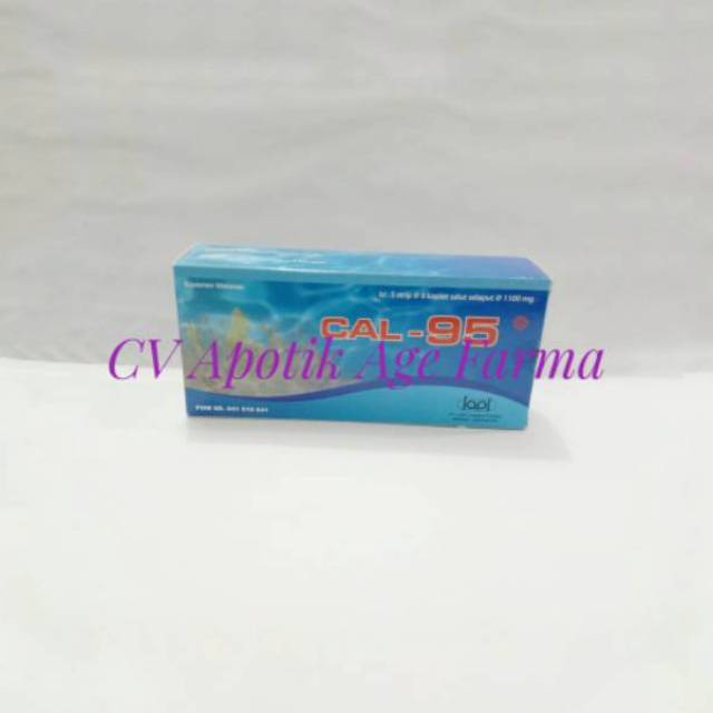 Jual Cal 95 Caplet isi 30 (Lapi) | Shopee Indonesia