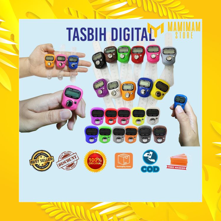 Jual Alat hitung digital Tasbih/Tasbih Digital / Tasbih Digital mini ...