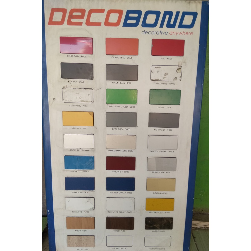 Jual ACP PE DECOBOND 3 mm Standar | Shopee Indonesia