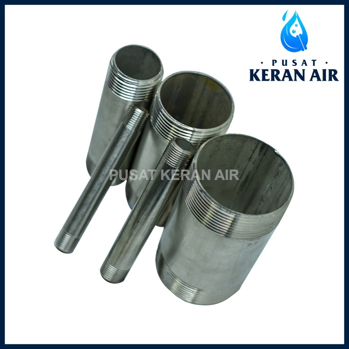 Jual 1 1/2" PIPA NIPPLE SS304 (10cm) | Shopee Indonesia