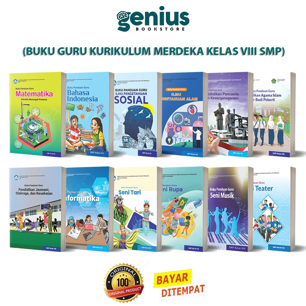 Jual Kelas 8 Buku Panduan Guru Kurikulum Merdeka SMP Pegangan Guru | Shopee Indonesia
