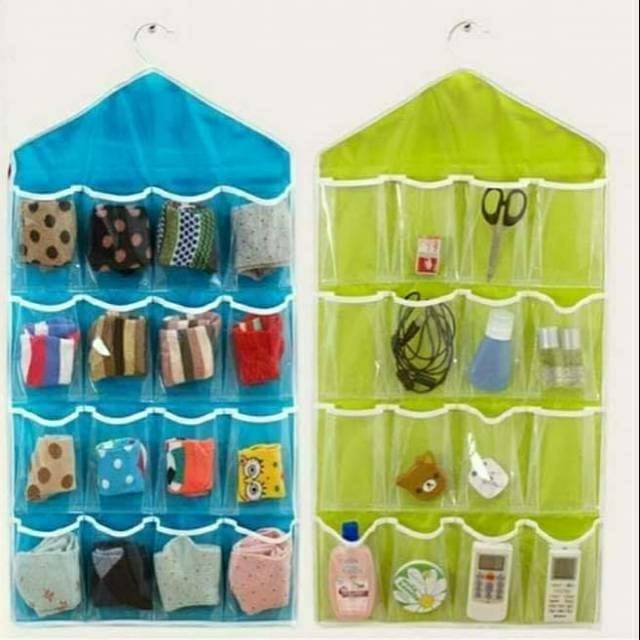 Jual Storage Gantung 16 Kantong | Shopee Indonesia