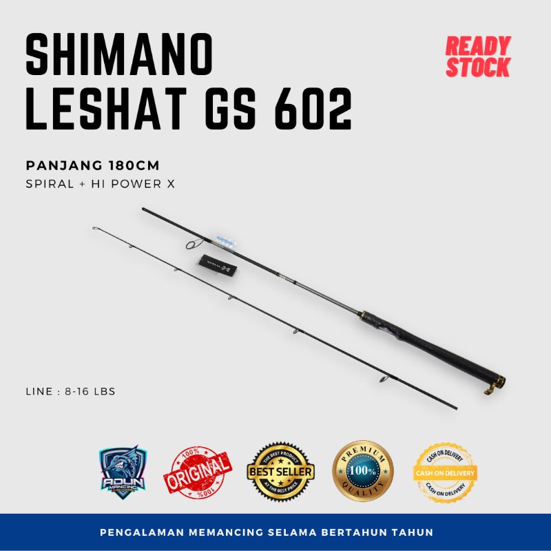 Jual Joran Shimano Lesath GS 602 2021 | Shopee Indonesia