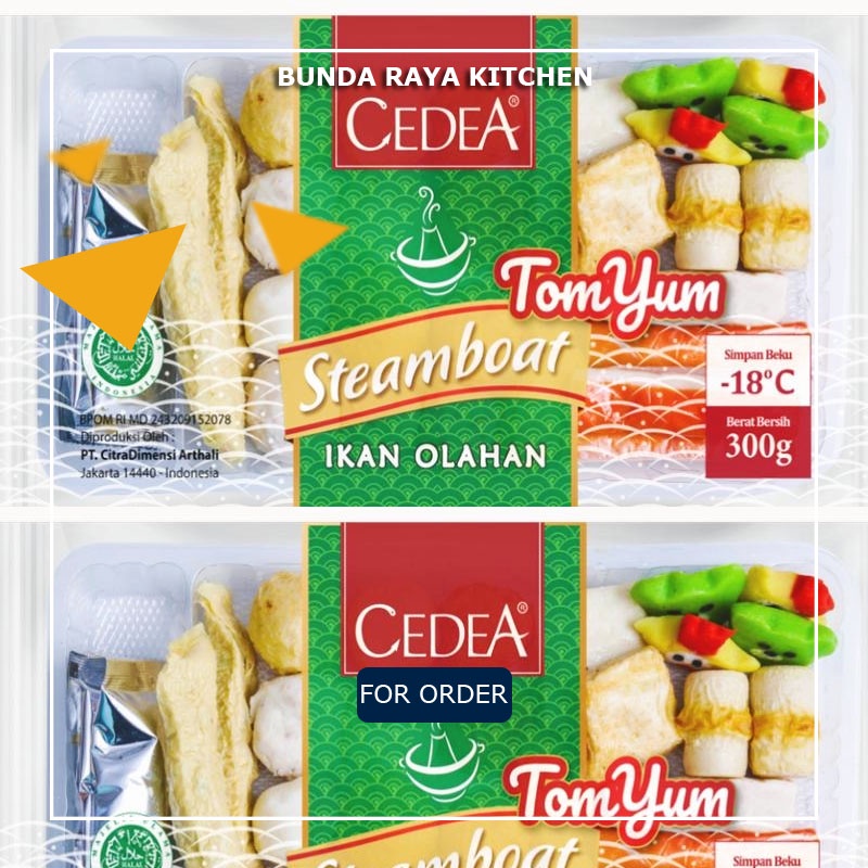 Jual Premium CEDEA Steamboat Set TOMYAM +Bumbu/ Shabu Shabu /@300gr/TOP ...