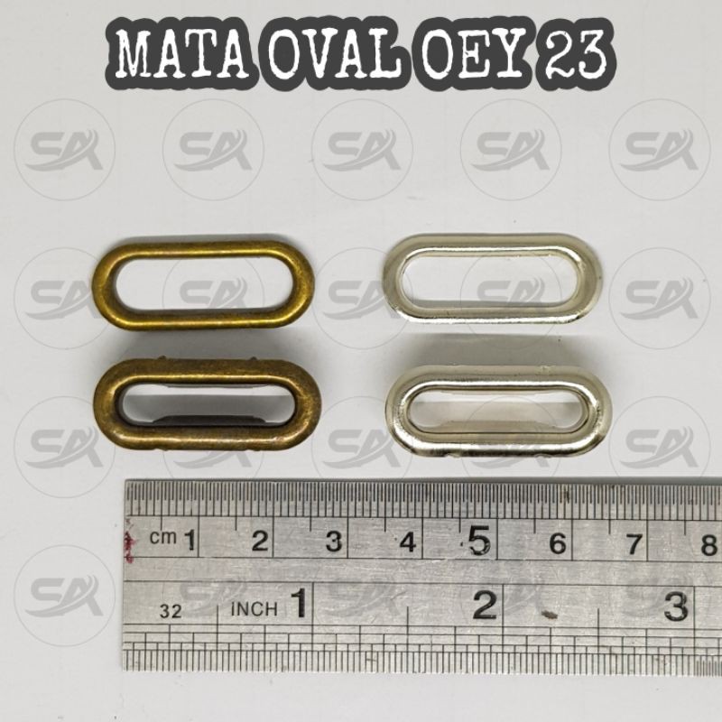 Jual EYELET MATA RING OVAL OEY 23 AF (BKS | 100 pc) | Shopee Indonesia