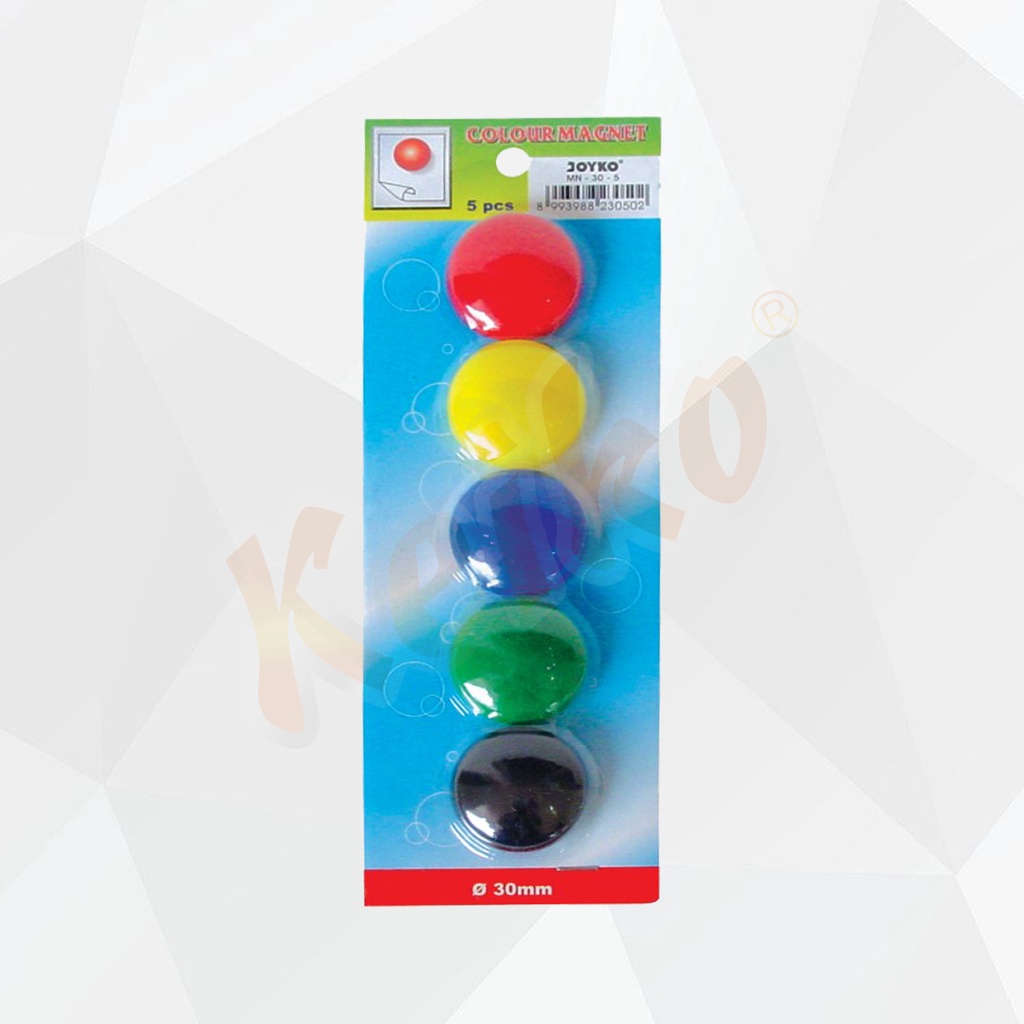 Jual Colour Magnet Pin Joyko 30mm MN-30-5 | Shopee Indonesia