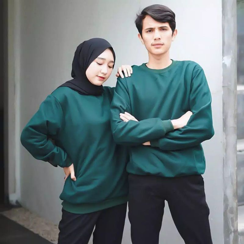Jual Basic Switer Polos Ukuran M L XL XXL Bahan Fleece | Shopee Indonesia