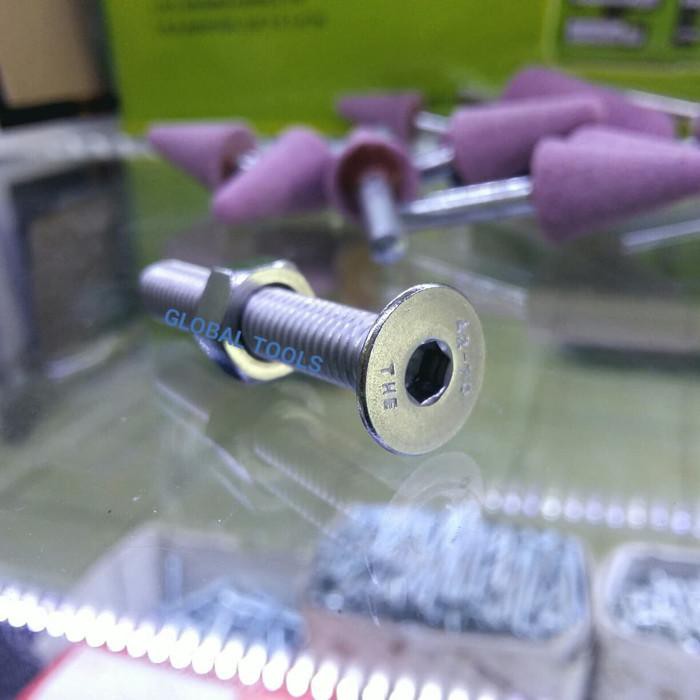 Jual Cuci gudang Baut mur Verseng L m6 x 70 VSL ss 304 6x70 baut L stainless m6x70 L5 Tools Baut ...