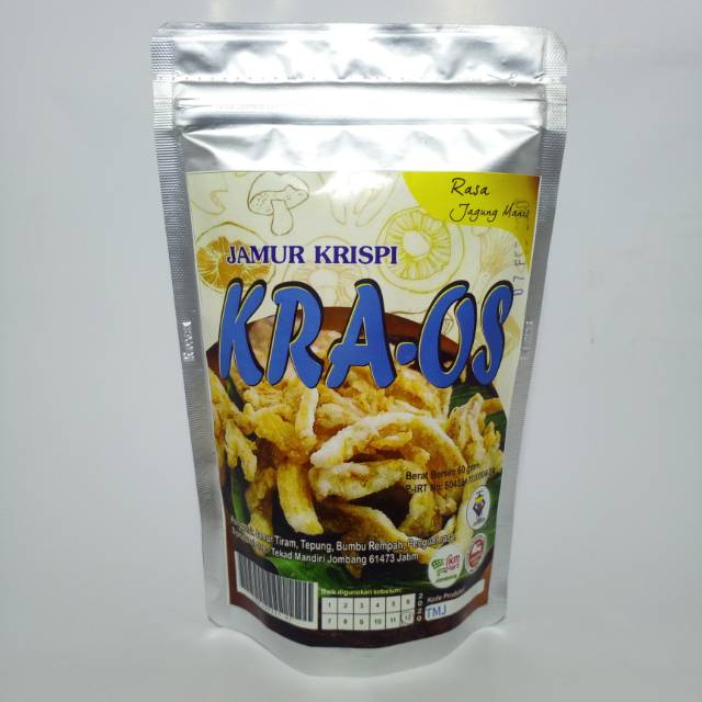 Jual Snack Jamur krispi jagung manis 60 gr | Shopee Indonesia
