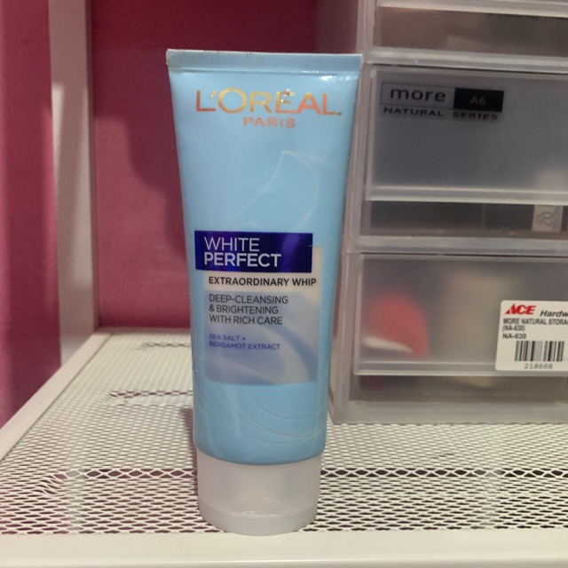 Jual Loreal paris white perfect extraordinary whip 100ml | Shopee Indonesia