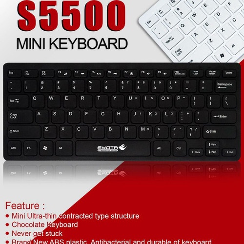 Jual KEYBOARD MINI EYOTA S5500 | Shopee Indonesia