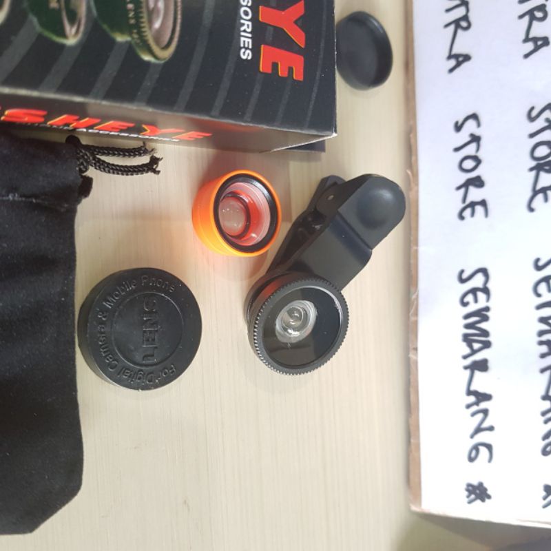 Jual Fish Eye Lensa Super wide lensa mata ikan Lensa Kamera Hp | Shopee ...