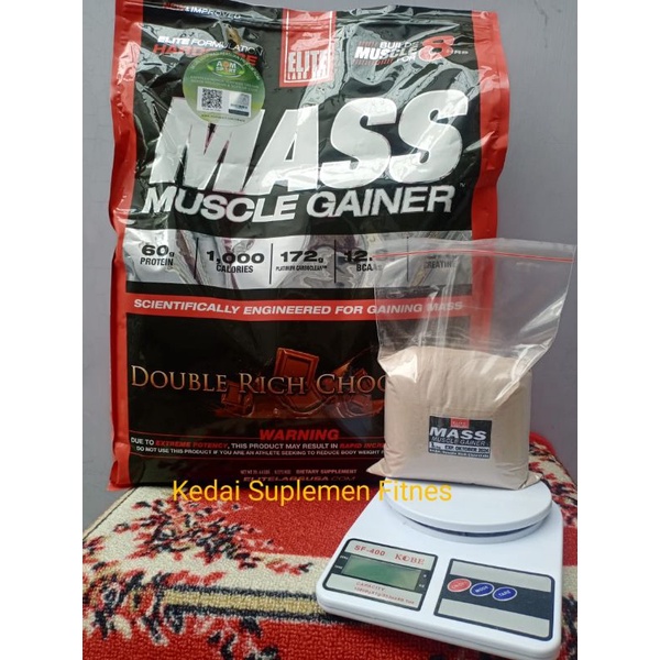 Jual ECERAN Elite Labs Mass Muscle Gainer 1Lbs | Shopee Indonesia