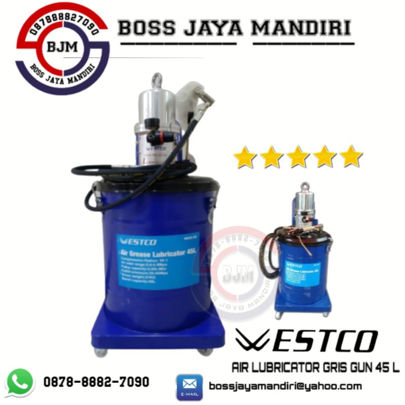 Jual Air Grease Lubricator - pompa Grease Angin 45L | Shopee Indonesia