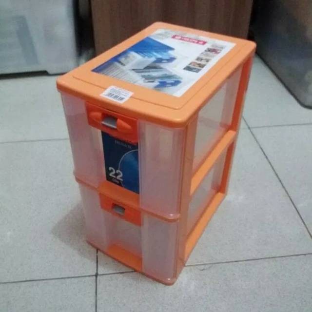 Jual Mini Container CD 2 Susun LionStar / Laci Mini Container DVD lion ...