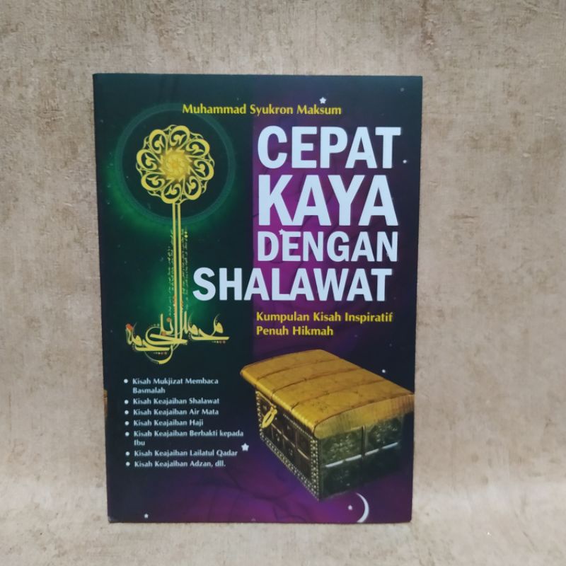 Jual Buku Cepat Kaya Dengan Shalawat - Muhammad Syukron M | Shopee ...