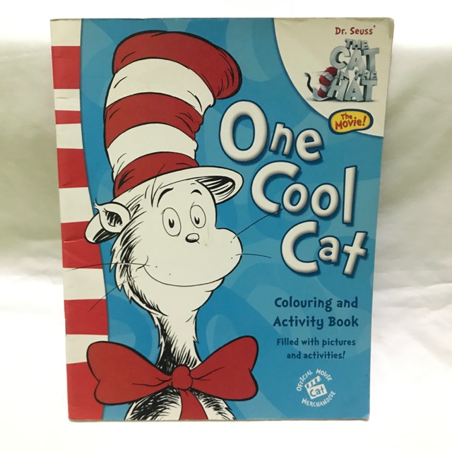 Jual Colouring And Activity Book One Cool Cat - Dr.Seuss the Cat in The ...