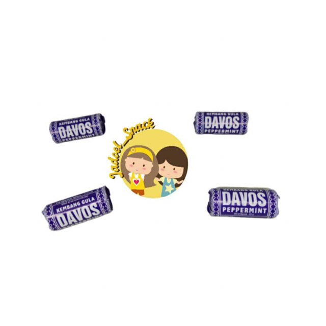 Jual Permen Davos 10 Roll | Permen Jadul Rasa Mint Penyegar Nafas by ...