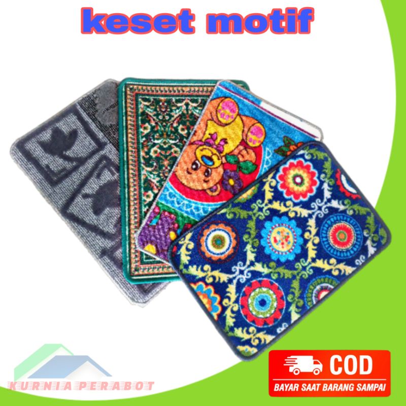 Jual keset motif keset adros keset karakter keset nylon | Shopee Indonesia