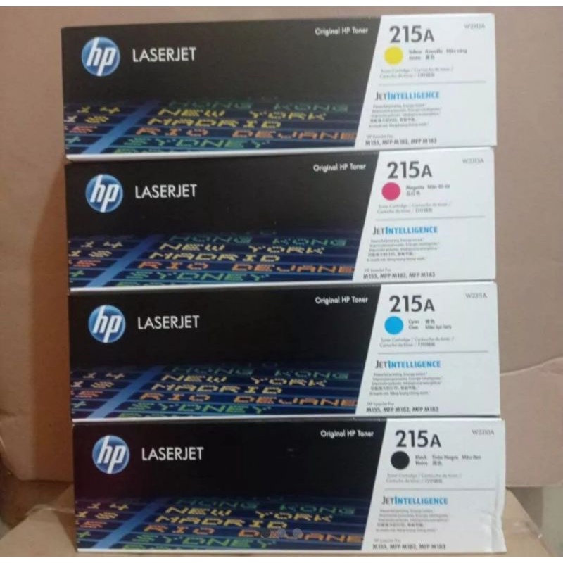 Jual HP Laserjet 215A Colour CMYK 4warna | Shopee Indonesia