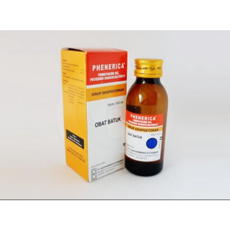 Jual PHENERICA SYRUP 100ML - OBAT BATUK ALERGI DAN PERNAFASAN | Shopee ...