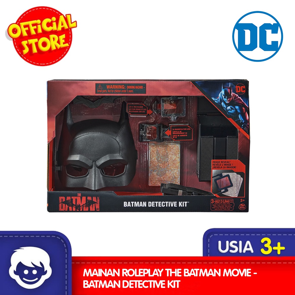 Jual Mainan Roleplay THE BATMAN MOVIE - BATMAN DETECTIVE KIT | Shopee ...