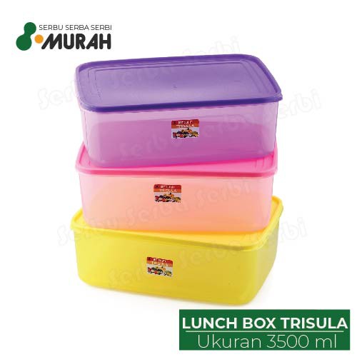 Jual SERBU MURAH - TRISULA Tempat Bekal Anak Sekolah Serbaguna Kotak ...