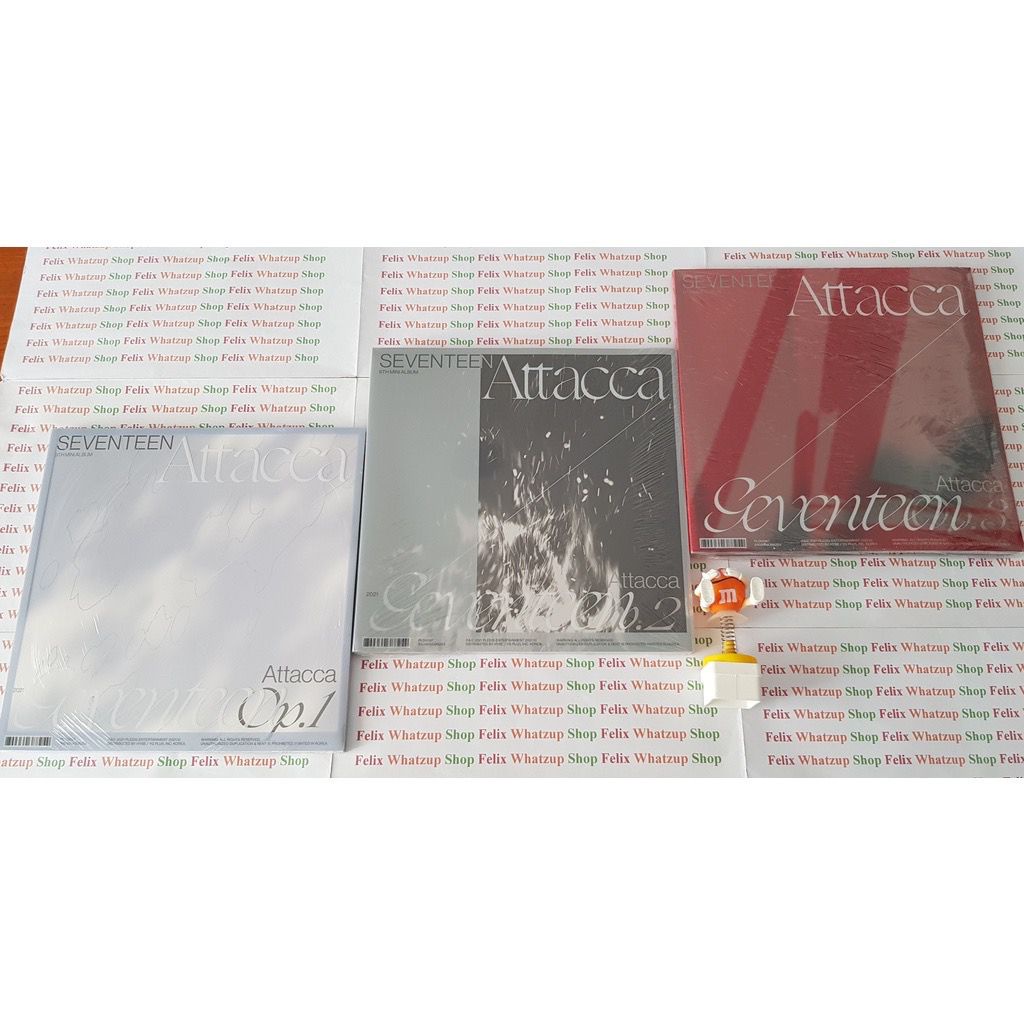 Jual Seventeen Attacca [9th Mini Album] Official Album SEALED | Shopee ...