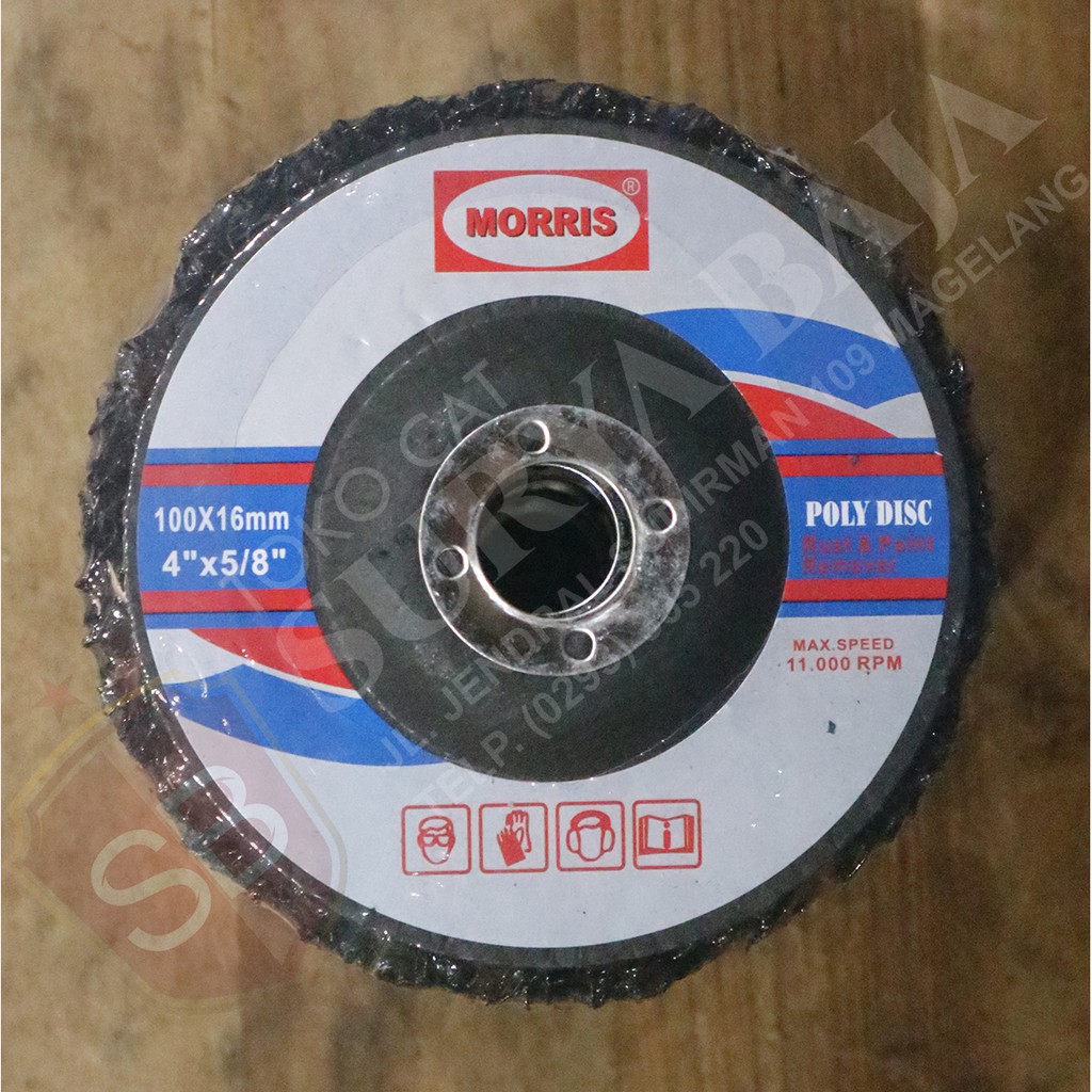 Jual BATU POLES MORRIS POLY DISC UK 4 X 16MM | Shopee Indonesia